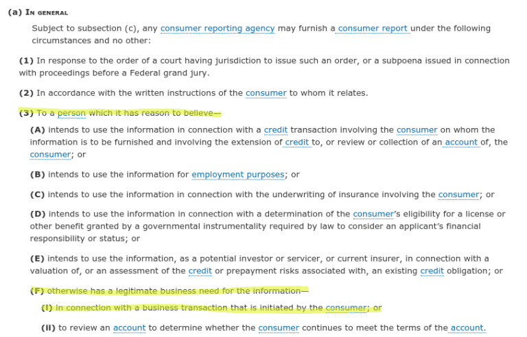 Can you get a credit report required under the TSR? - Credzu